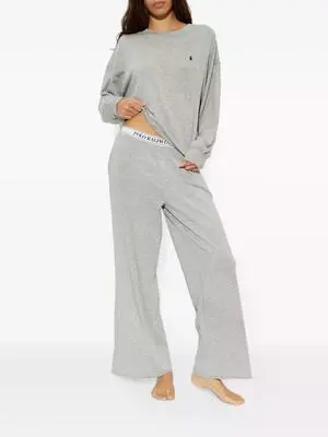 Polo Ralph Lauren Logo-embroidered Two-piece Pajamas Set