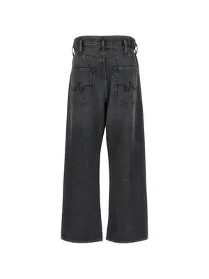 Ag Paperbag-waist Tie-fastening Jeans