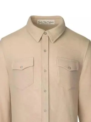 GOD'S TRUE CASHMERE Button-fastening Shirt - Neutrals