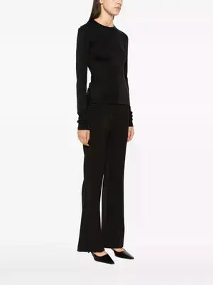 Imperial Lace-panel Long-sleeve T-shirt