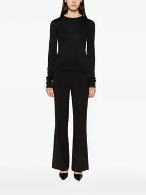 Imperial Lace-panel Long-sleeve T-shirt