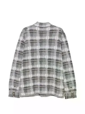 Guest In Residence Check-pattern Cashmere Shirt