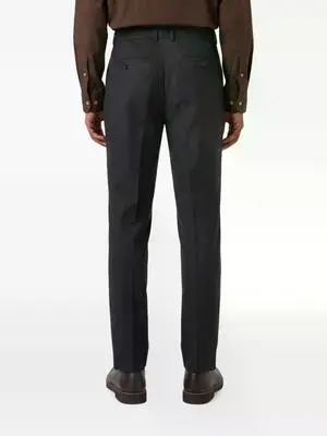 Simkhai Julian Pleated Straight-leg Trousers - Grey