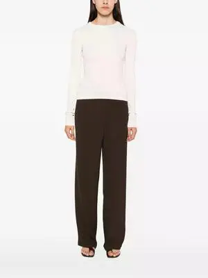 Imperial Lace-panel Long-sleeve T-shirt