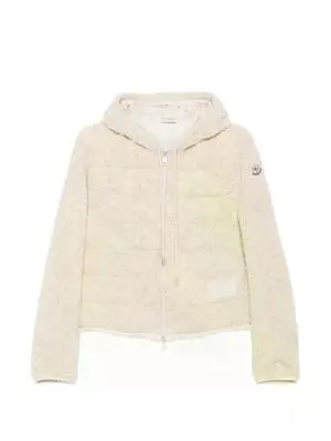 Moncler Quilted Fleece-texture Puffer Jacket