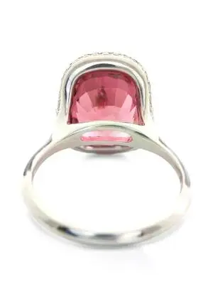 YI COLLECTION Aurora Pink Tourmaline And Diamond Ring