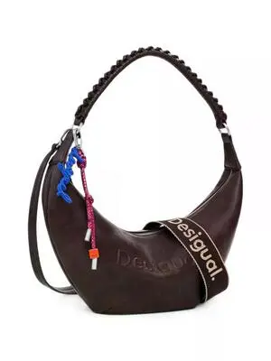 Desigual Medium 3d Logo Braided-handle Shoulder Bag
