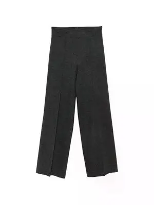 SEMICOUTURE Pressed-crease Wide-leg Trousers