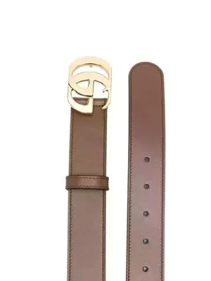 Gucci Double G Leather Belt