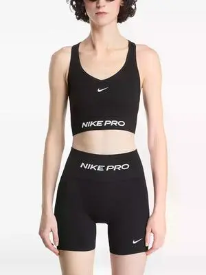 Nike Pro Cropped Tank Top - Black