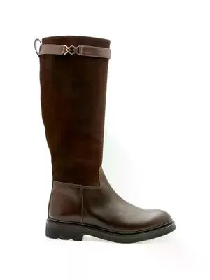 LOTTUSSE Walton Leather Boots - Brown