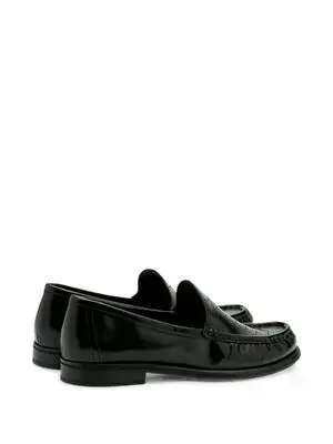 LOTTUSSE Lara Perforated Leather Loafers