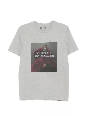 ELITE Graphic-print T-shirt - Grey