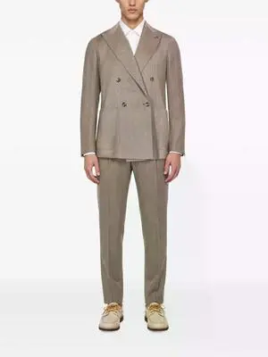 Tagliatore Double-breasted Peak-lapel Suit