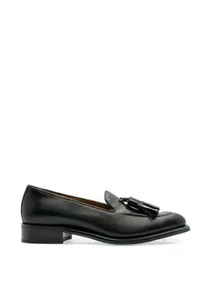 LOTTUSSE Cambridge Tassel-detail Loafers - Black