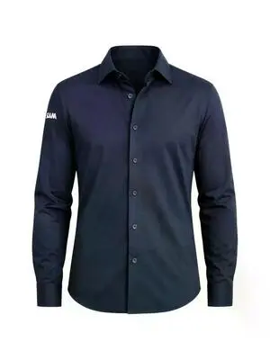 SLAM Logo-print Button-up Shirt