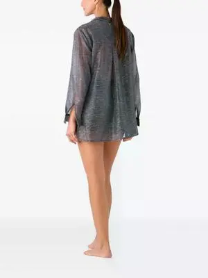 PALMACEA Irene Metallic Shorts