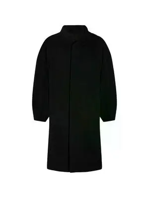 VIVIENNE WESTWOOD High-neck Concealed-fastening Coat - Grey
