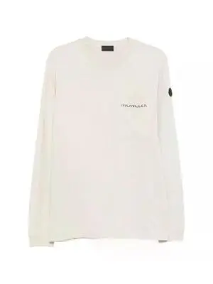 Moncler Logo-print Long-sleeves T-shirt