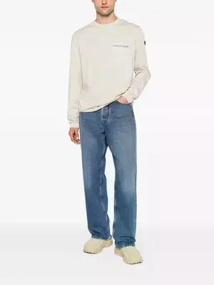 Moncler Logo-print Long-sleeves T-shirt