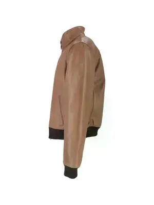 STEWART Jeff Zip-up Leather Jacket