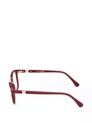 Max Mara Logo-plaque Rectangle-frame Glasses