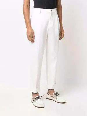 Brunello Cucinelli Dart-detail Straight-leg Trousers