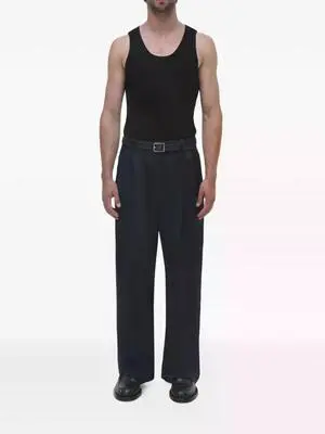 Simkhai Wilson Wide-leg Pleated Trousers