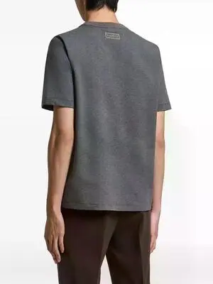 Peserico Logo-patch Crew-neck T-shirt