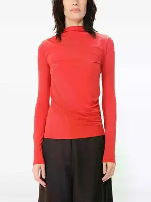 MARIA CHER Vera Justin Long-sleeves T-shirt - Red