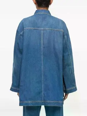 Closed Side-tie Denim Shirt