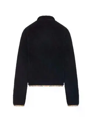Burberry Check-trim Jacket - Black