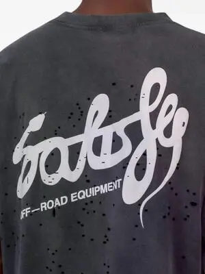 Satisfy Graphic-print Distressed T-shirt