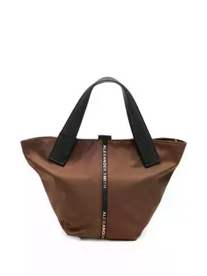 ALEXANDER SMITH Small Lauren Logo-embellishment Tote Bag
