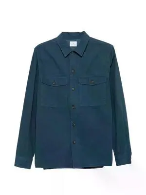 Paul Smith Organic-cotton Shirt Jacket - Blue