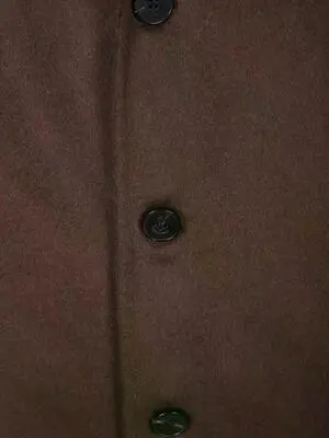 AMARANTO Single-breasted Notched-lapel Coat