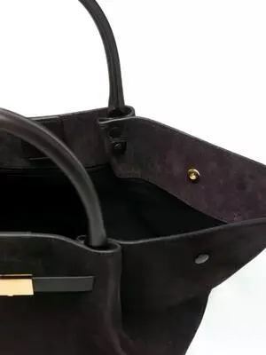 DEMELLIER Midi New York Suede Tote Bag