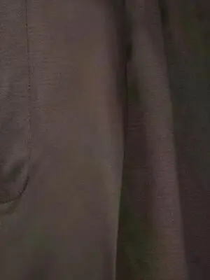 AMARANTO Pressed-crease Tailored Trousers