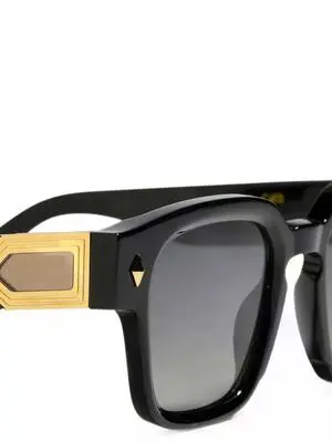 JOHN DALIA Proyecto01 Square-frame Sunglasses - Black