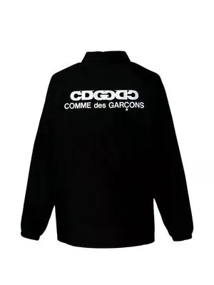 CDG Logo-print Coach Jacket