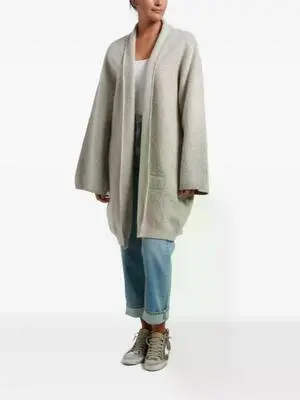 Frenckenberger Felted Open-front Coat