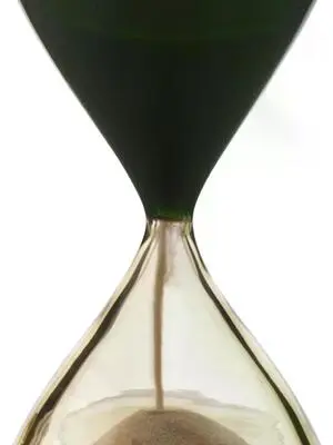 VENINI Clessidra Hourglass - Green