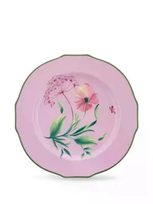 GINORI 1735 Florenza Floral-print Plate - Pink