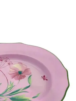 GINORI 1735 Florenza Floral-print Plate