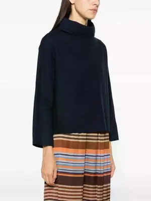 NIU High-neck Long-sleeve Sweater