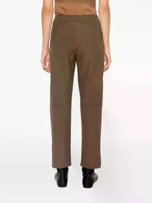 MAISON MARGIELA Pleated Straight-leg Trousers