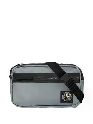 Stone Island 9200014 Coated Nylon-metal In Econyl® Belt Bag - Grey