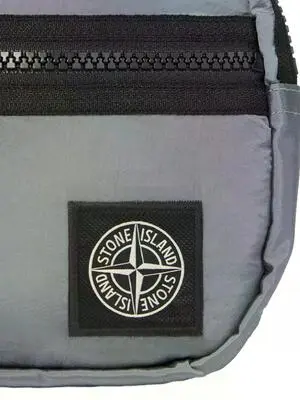 Stone Island 9200014 Coated Nylon-metal In Econyl® Belt Bag - Grey