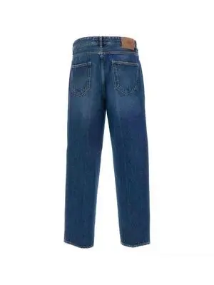 BRIGLIA 1949 Faded Straight-leg Jeans