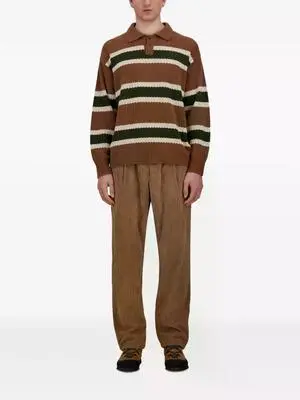 Herno Corduroy Pleated Trousers